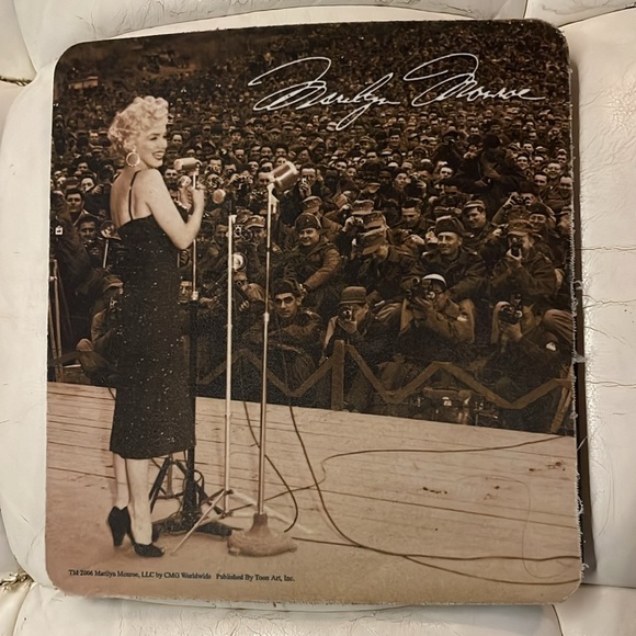 Marilyn Monroe | Other | Vintage Looking Marilyn Monroe Mouse Pad ...
